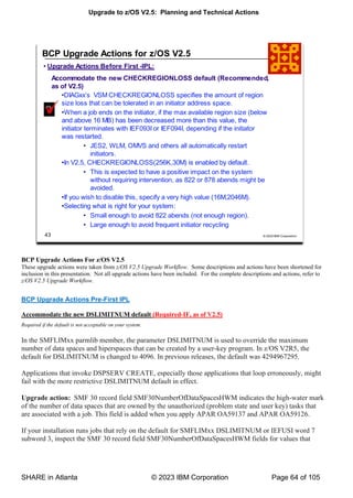 Upgrade to zOS V2.5 - Planning and Tech Actions.pdf