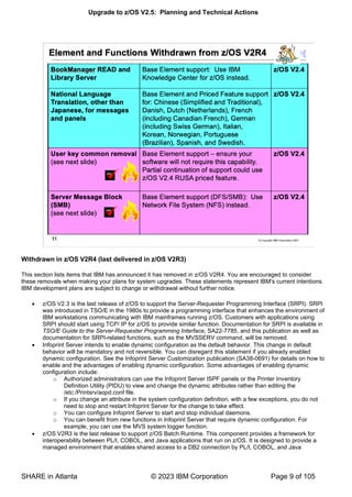 Upgrade to zOS V2.5 - Planning and Tech Actions.pdf