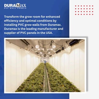 Upgrade Your Grow Room with Duramax PVC Wall Panels | PDF
