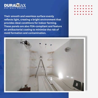 Upgrade Your Grow Room with Duramax PVC Wall Panels | PDF