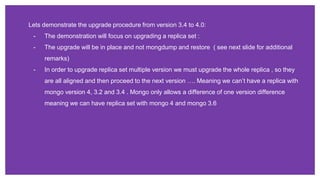 Upgrade your mongo the right way linkedin | PPT