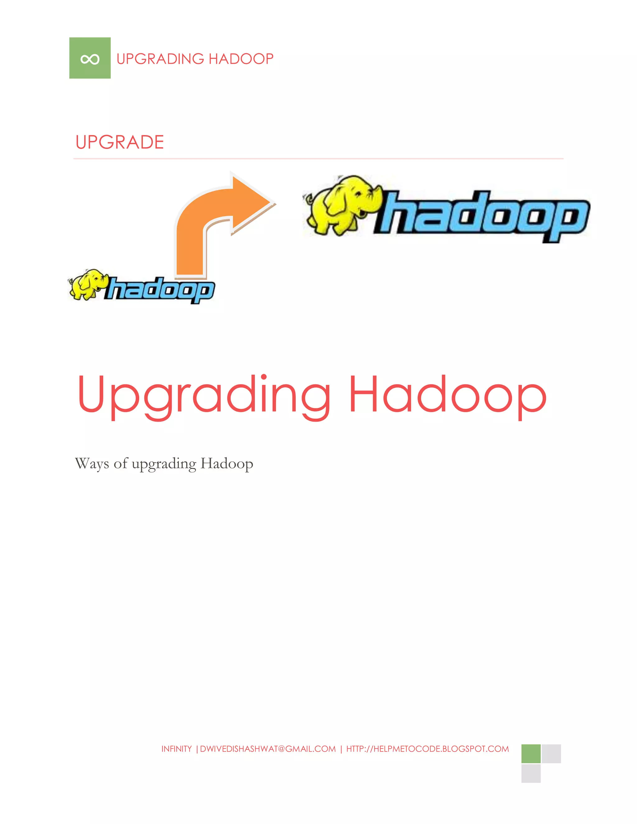 Upgrading hadoop | PDF