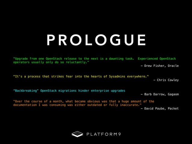 Upgrading OpenStack? Avoid these 3 Common Pitfalls | PPT