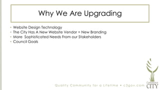 Upgrading a web map framework