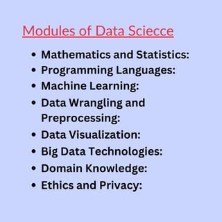 _Upgrad Data Science Modules and Reviews | PDF