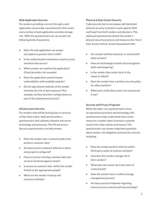 UpGuard - Complete Guide to Vendor Questionnaires | PDF