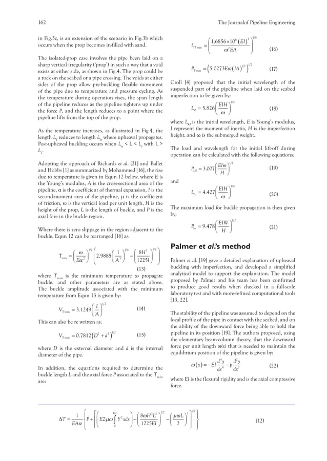 Overview of Upheaval buckling of pipelines.pdf | Civil Engineering ...