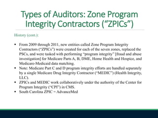 UPIC Revolution: CMS Integrity Auditors 2.0 | PPTX