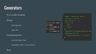 Yeoman generator | PPTX