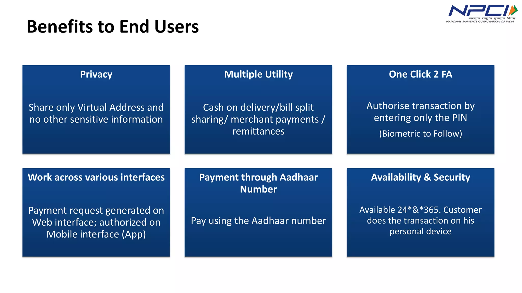Unified Payments Interface (UPI) - Introduction | PDF