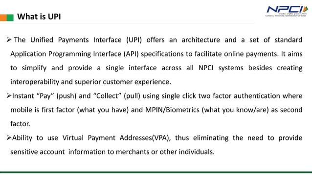 UPI Technology | PDF