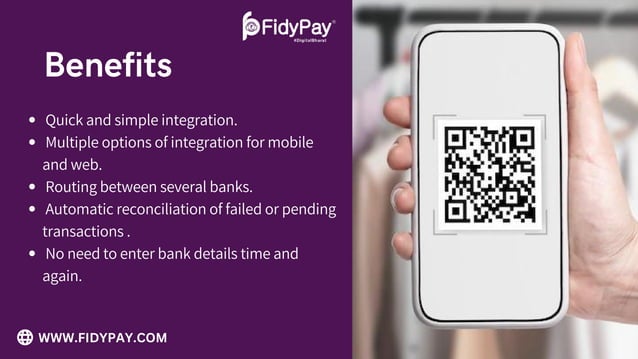 UPI QR Code Solution Provider Company India - FidyPay | PPT