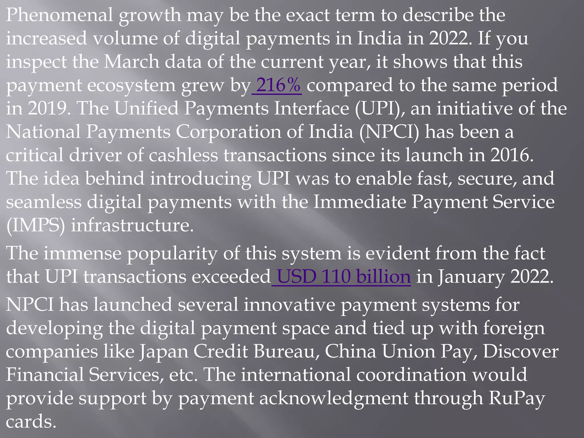 UPI (Unified Payments Interface) – The Game Changer | PDF