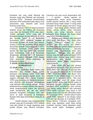 Upja alsintan | PDF