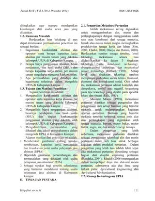 Upja alsintan | PDF