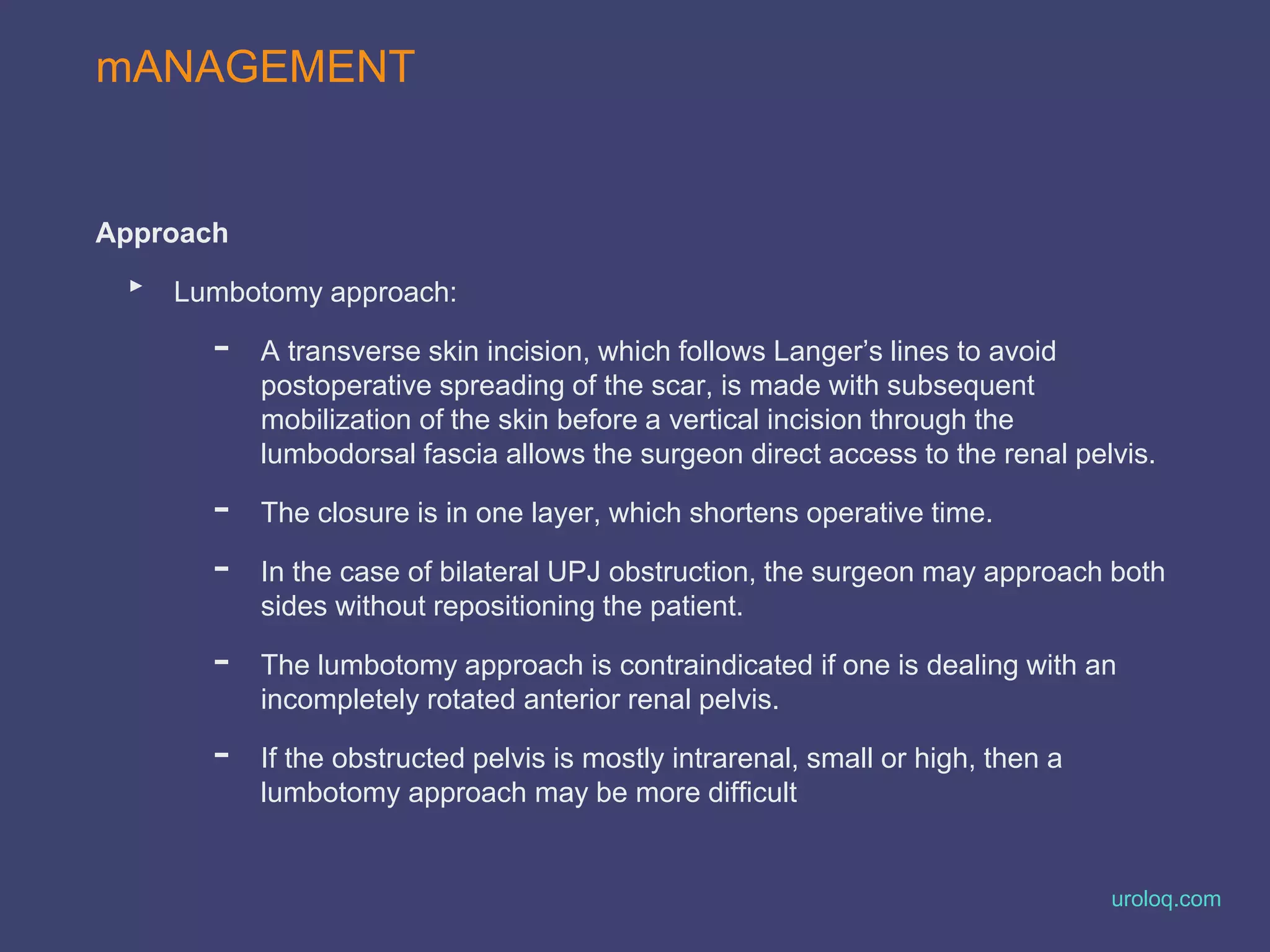 Ureteropelvic Junction (UPJ) Obstruction | PDF