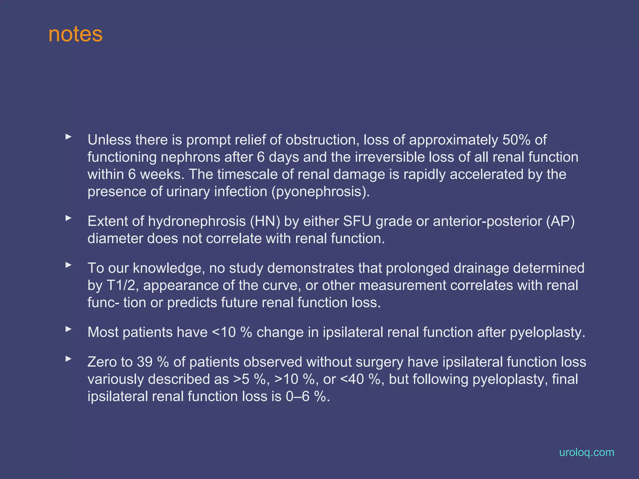 Ureteropelvic Junction (UPJ) Obstruction | PDF