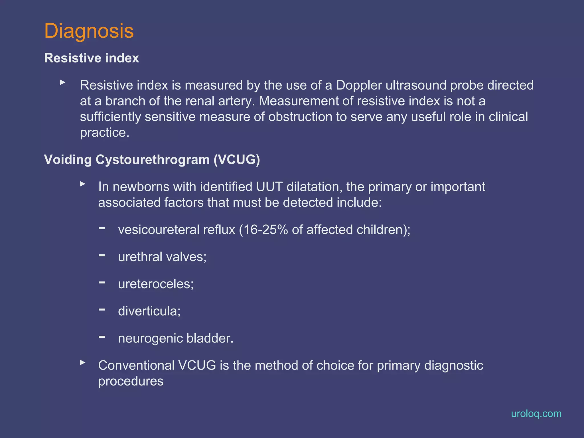 Ureteropelvic Junction (UPJ) Obstruction | PDF