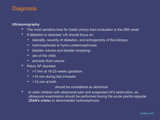 Ureteropelvic Junction (UPJ) Obstruction | PDF