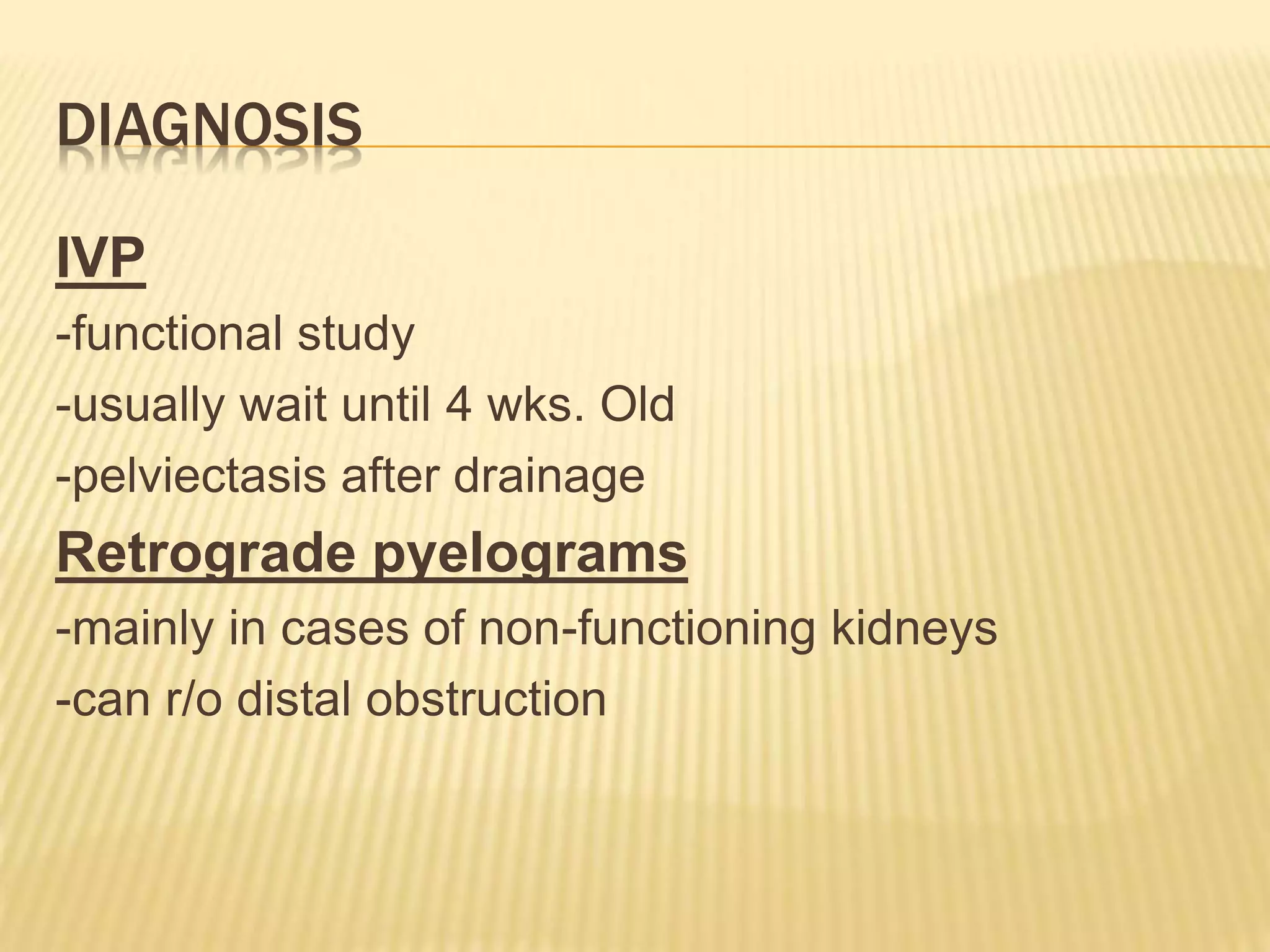 UPJ Obstruction | PPT