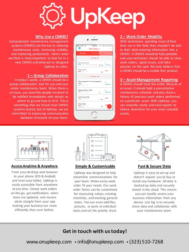 What is UpKeep Maintenance Management? | PDF