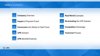 UPK - Universal Pass Key General Overview | PPT