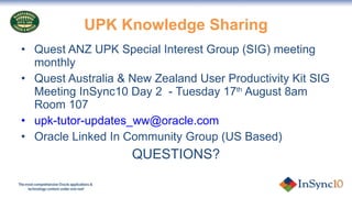 UPK: How We Made It Work at WCBF | PPT