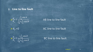 Fault Location of Overhead Transmission Line | PPTX