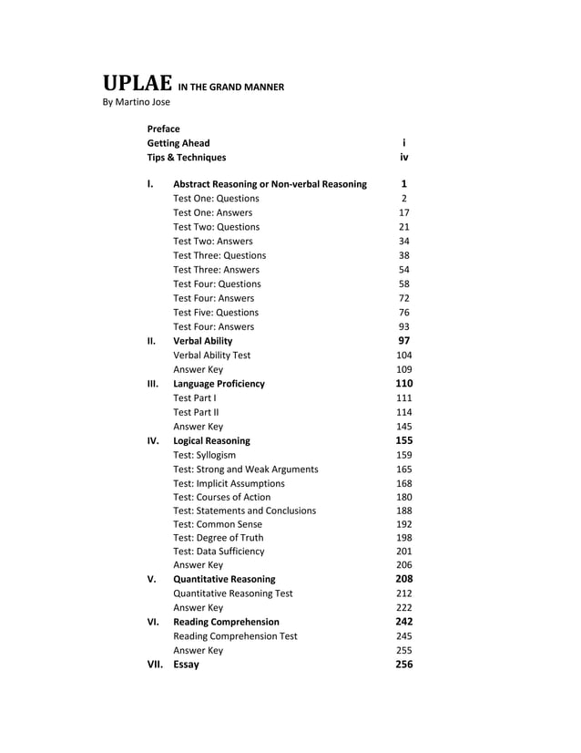 Uplae: In the Grand Manner | PDF | Educational Assessment | Education