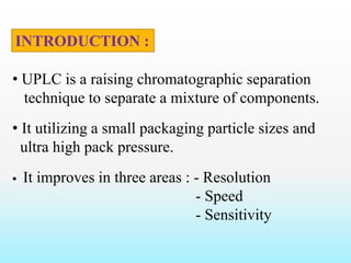 UPLC | PPTX