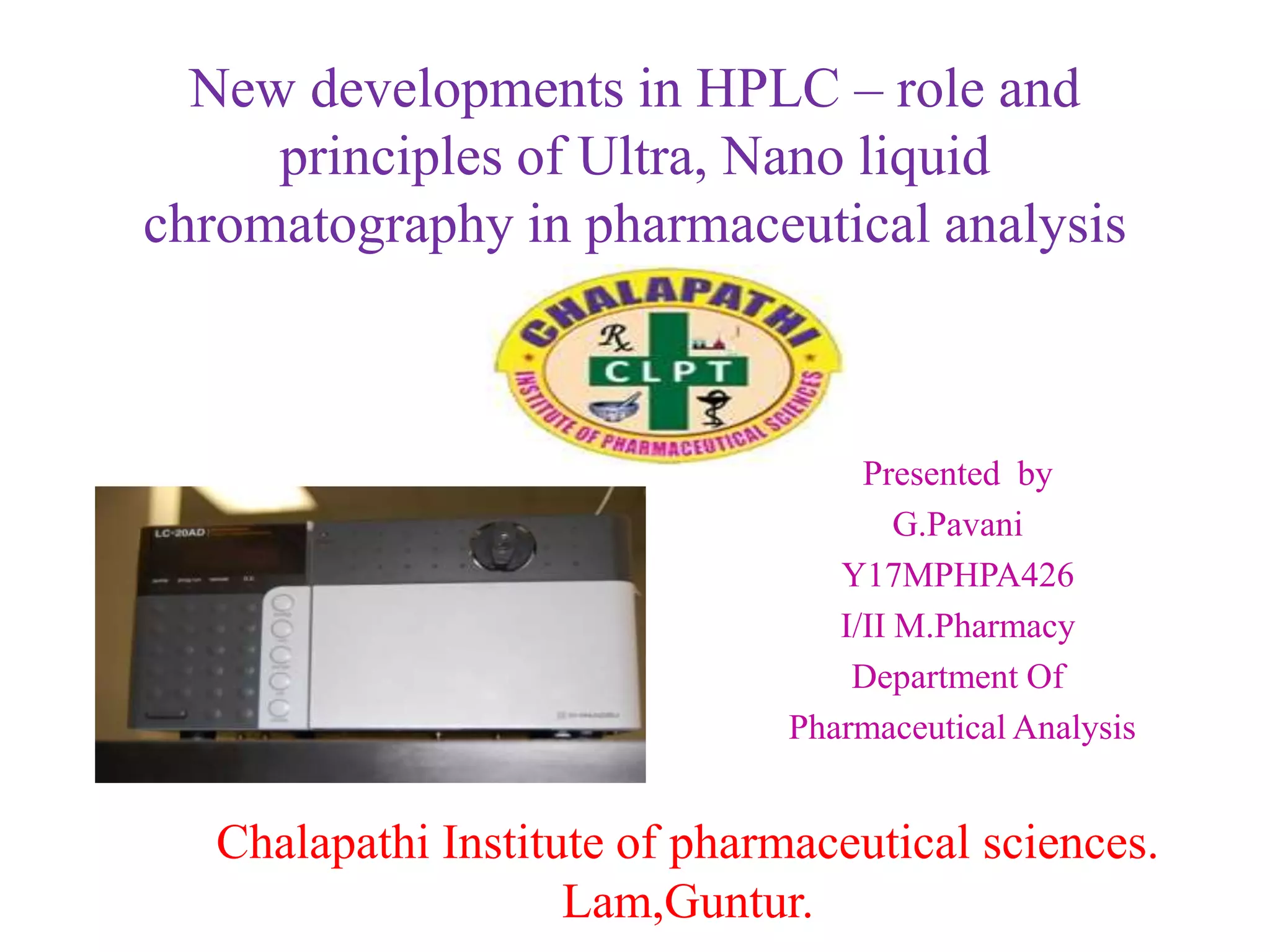 Uplc&nano | PPTX