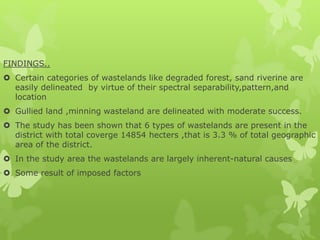 wasteland mapping | PPTX