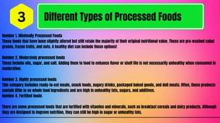 Smart Choices: Navigating Processed Foods | PPT