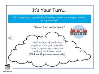 Uplevelling sentences ppt final | PPTX
