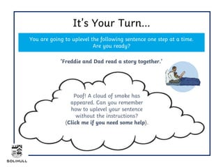 Uplevelling sentences ppt final | PPTX