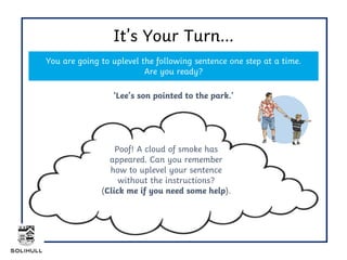 Uplevelling sentences ppt final | PPTX