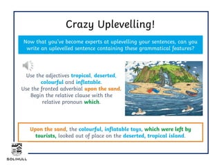 Uplevelling sentences ppt final | PPTX