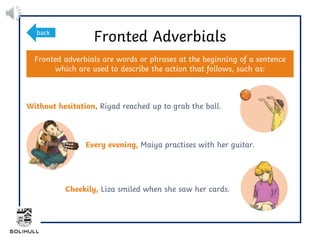 Uplevelling sentences ppt final | PPTX