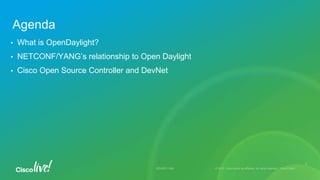 DEVNET-1006 Getting Started with OpenDayLight | PPTX