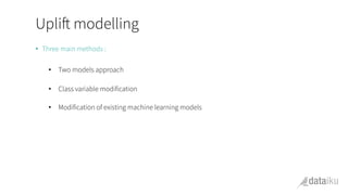 Introduction to Uplift Modelling | PDF