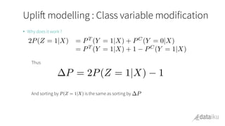 Introduction to Uplift Modelling | PDF
