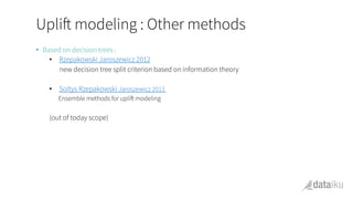 Introduction to Uplift Modelling | PDF