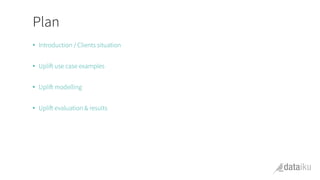 Introduction to Uplift Modelling | PDF