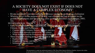 Uplifting Cultural Heritage: Retracing Pre-Hispanic Society and its ...