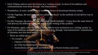 Uplifting Cultural Heritage: Retracing Pre-Hispanic Society and its ...