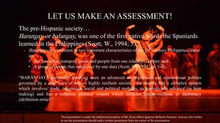 Uplifting Cultural Heritage: Retracing Pre-Hispanic Society and its ...