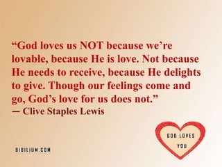 Uplifting Quotes About God's Love | PPT