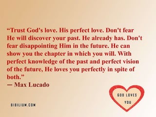 Uplifting Quotes About God's Love | PPT