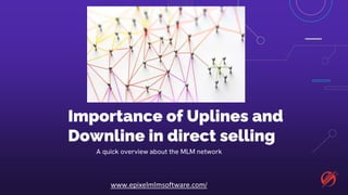 Importance of Uplines and Downlines in Direct Sales | PPT