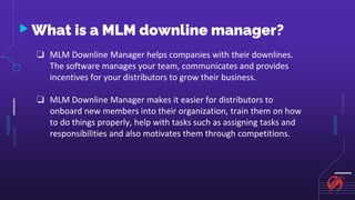 Importance of Uplines and Downlines in Direct Sales | PPT